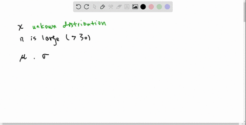 ⏩SOLVED:A variable of a population has mean μand standard deviation ...