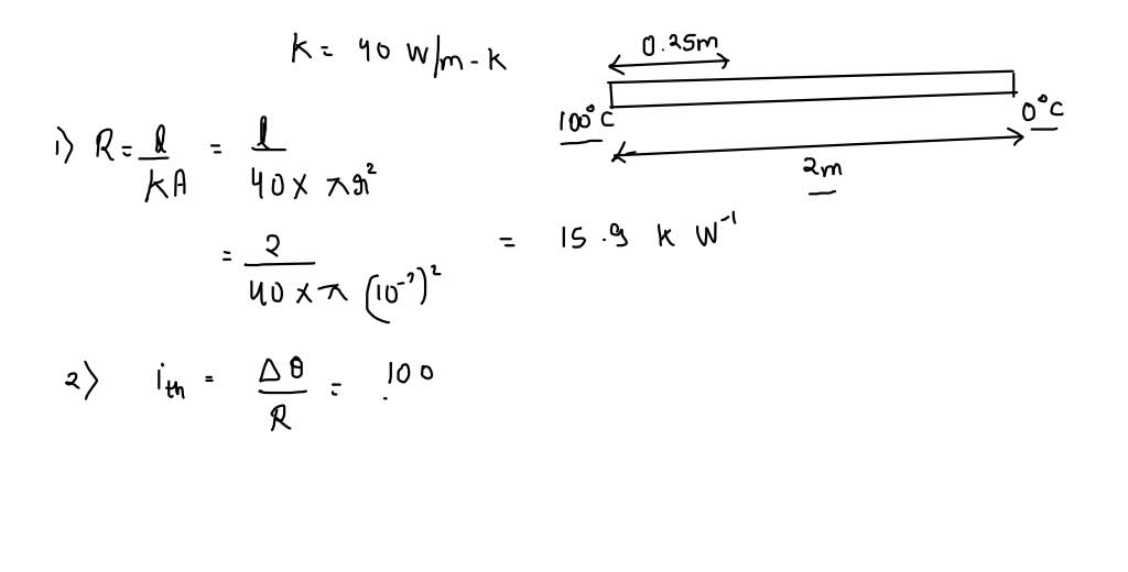 SOLVED:Circular fins of uniform cross section, with diameter of 10 mm ...
