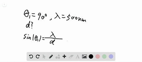 SOLVED:Diffraction of water waves entering a harbor The wave-length of ...