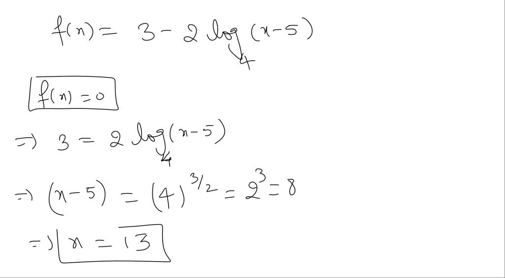 SOLVED Solve The Equation F x 0 Analytically And Then Use A Graph Of Y