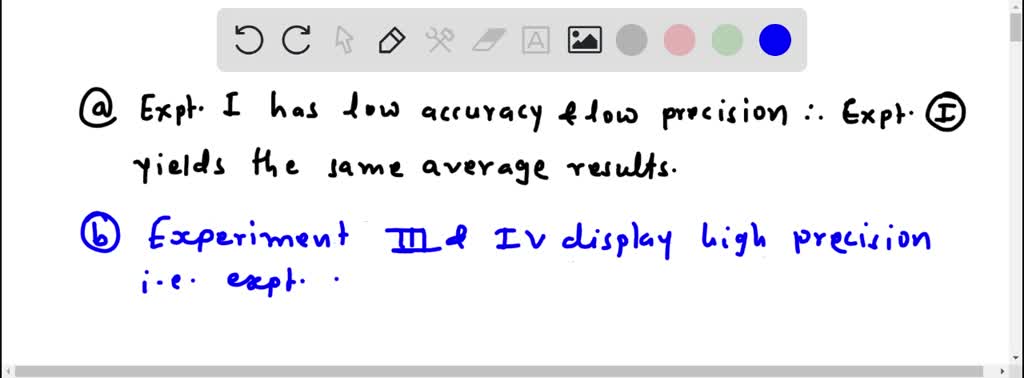 SOLVED:The following dartboards illustrate the types of errors often ...