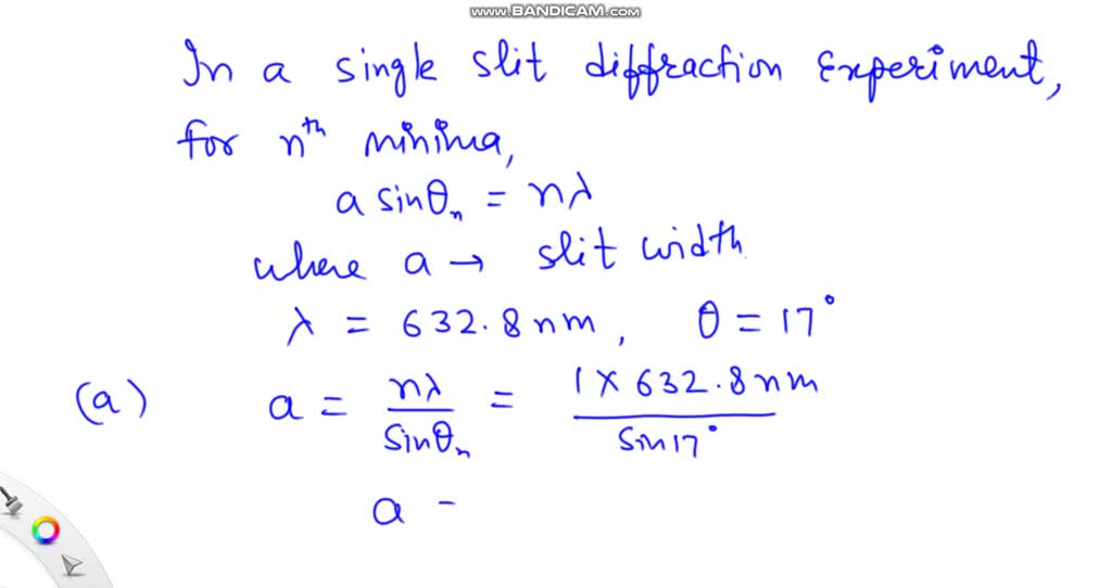 SOLVED:The diffraction pattern shown in Figure 18.27 is produced by ...