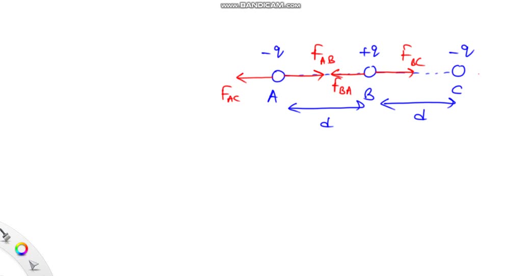 SOLVED:Consider the three electric charges, A, B, and C, shown in Figure 19.16. Rank the charges ...