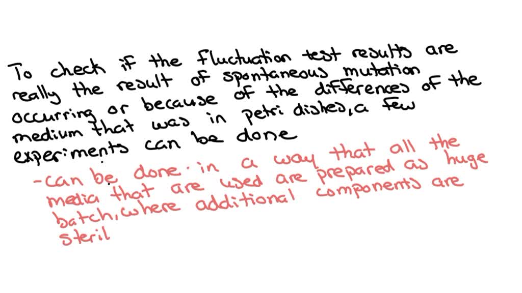 SOLVED:The results of the fluctuation test (Fig. 7.5) were interpreted ...