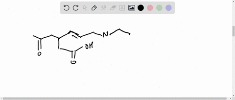 SOLVED: (a) 3-Chlorocarbonyl-6-(N,N-diethylamino) hex-4-ene-1-oic acid ...