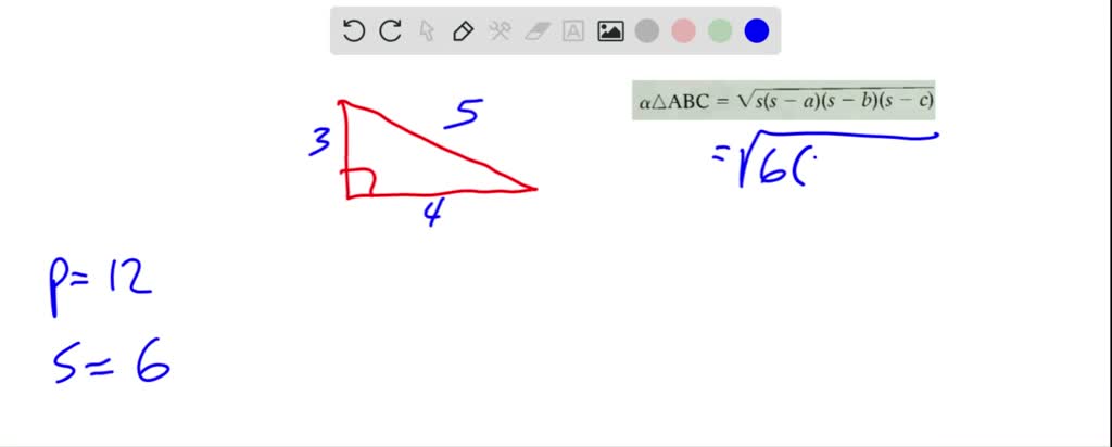 SOLVED:In the figure below, \triangle \mathrm{ABC} is a right triangle ...