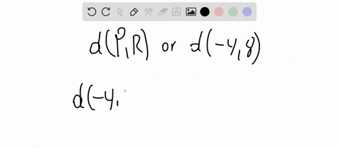 SOLVED:Find the given distances between points P, Q, R, and S on a ...
