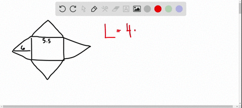 SOLVED:Draw a net of each solid. Then find the lateral and surface area ...