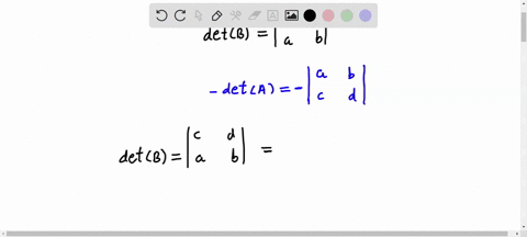 SOLVED: Add row 1 of A to row 2 , then subtract row 2 from row 1 . Then add row 1 to row 2 and ...