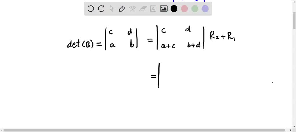 Add Row 1 Of A To Row 2 Then Subtract Row 2 From Row 1 Then Add Row 5711