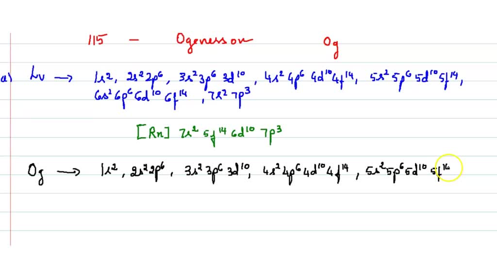 SOLVED:The discovery of two new elements (atomic numbers 113 and 115 ...