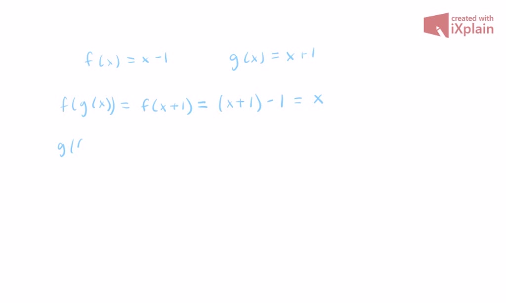 If the order is reversed when composing two functions, can the result ever be the same as the ...