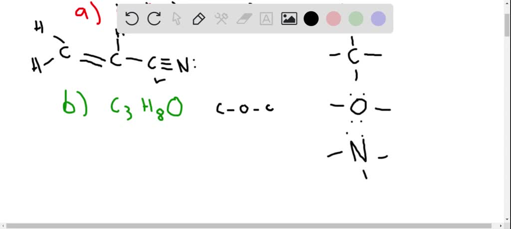 SOLVED:Draw structures for the following molecules, showing lone pairs ...