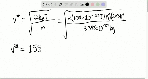 SOLVED:(a) From the graph of Maxwell distribution of speeds in Fig. 4. ...