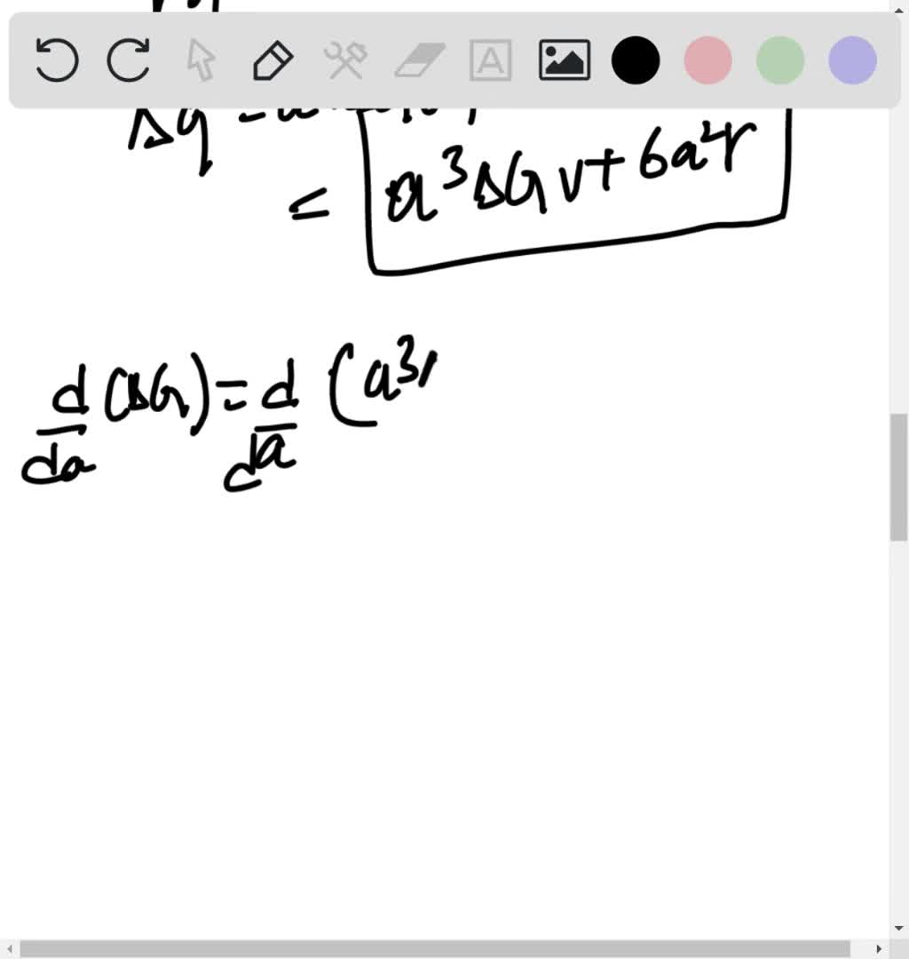 (a) Rewrite the expression for the total free energy change for ...