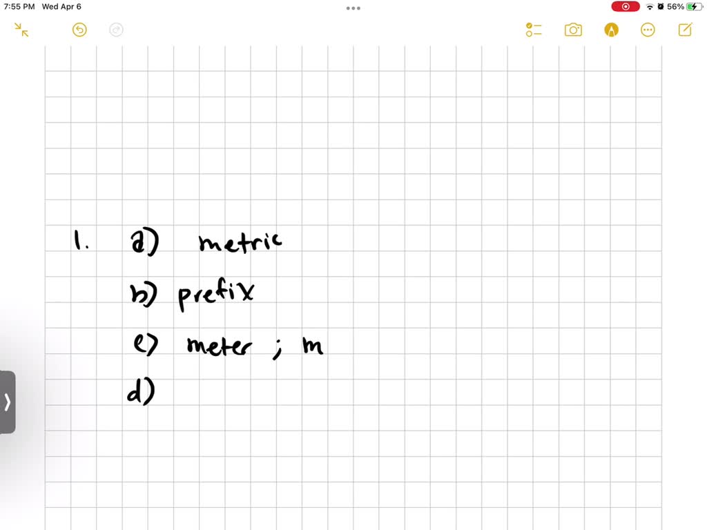 State, from memory, a useful mnemonic for making metric to metric ...