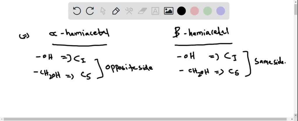 What is the structural difference between the alpha forms of D-glucose ...