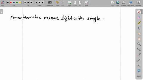 SOLVED:A Young's double slit experiment uses a monochromatic source ...