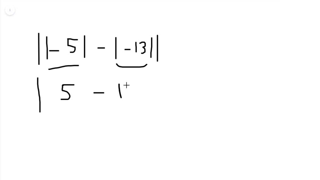 SOLVED:In Exercises 51–60, rewrite each expression without absolute ... SOLVED:In Exercises 51–60, rewrite each expression without absolute ...