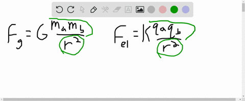 SOLVED:As shown in Figure 20-13, Coulomb's law and Newton's law of ...