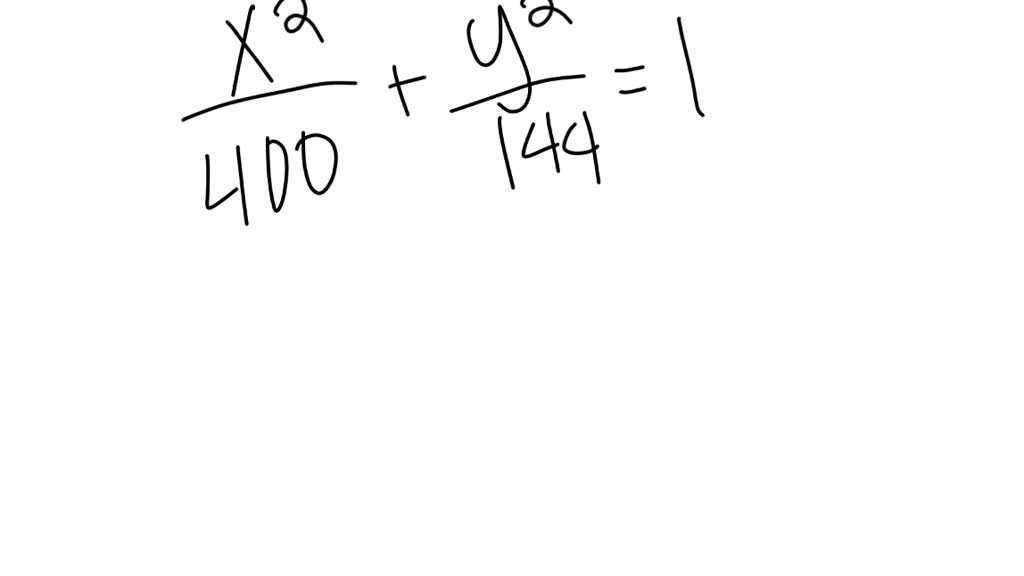 ⏩SOLVED:An arch has the shape of a semi-ellipse. The arch has a… | Numerade