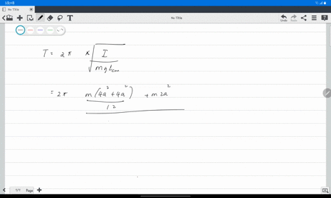⏩SOLVED:A uniform solid cube of edge length 2 a is suspended from a ...