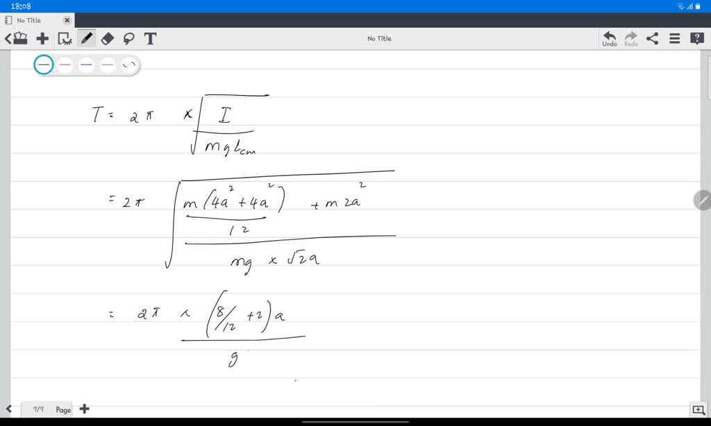 ⏩SOLVED:A uniform solid cube of edge length 2 a is suspended from a ...