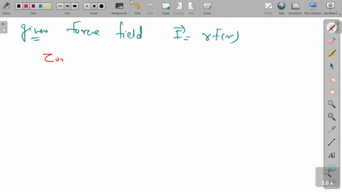 ⏩SOLVED:A particle moves in a force field given by: F⃗=r̂ F(r),… | Numerade