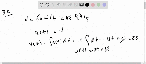 SOLVED:In these exercises assume that the object is moving with constant acceleration in the ...