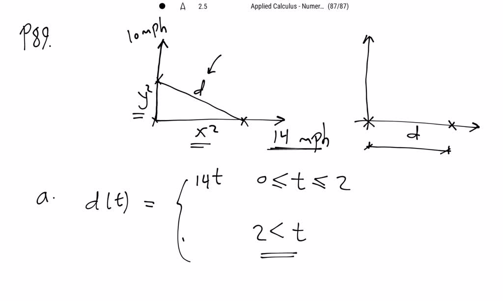 SOLVED:A passenger ship leaves port sailing east at 14 mph. Two hours ...