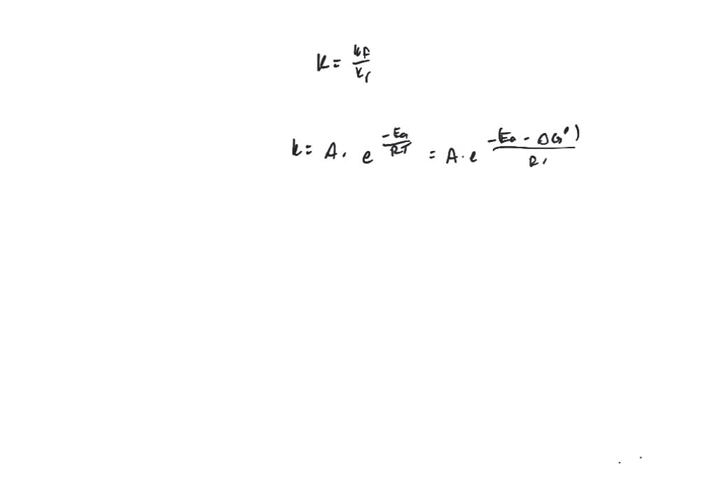 SOLVED:a. Using the free energy profile for a simple one-step reaction ...