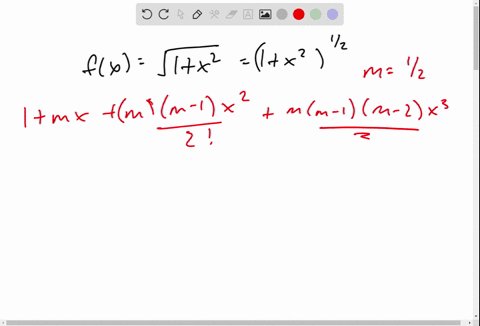 SOLVED:Use a Maclaurin series for f to obtain the first four nonzero ...