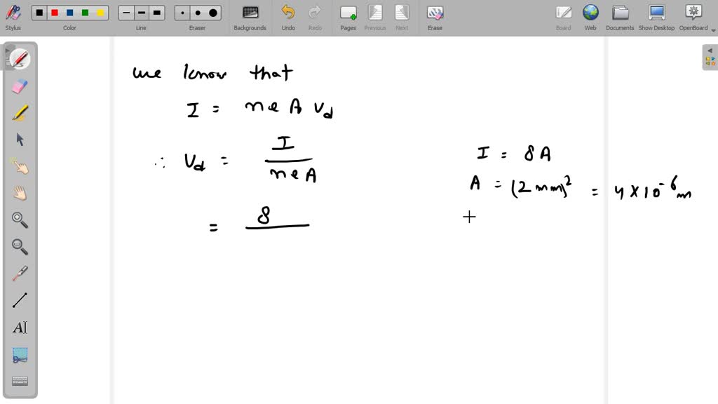 SOLVED:Area of cross-section of a copper wire is equal to area of a ...