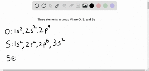 SOLVED:Determine the electron configurations of three elements in group ...