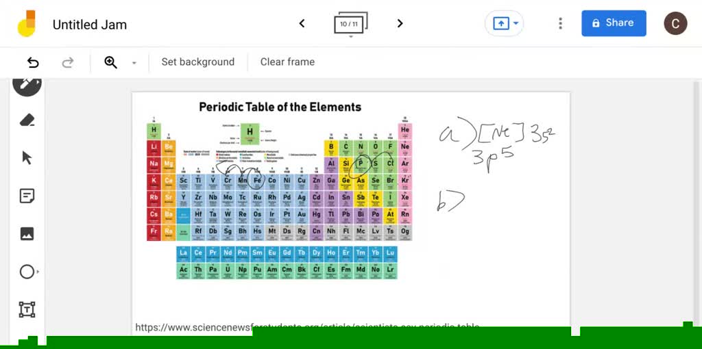 Solved Using The Abbreviated Notation Write The Ground State Electron