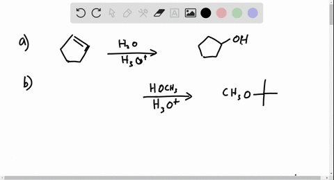 SOLVED:How could the following compounds be prepared, using an alkene ...
