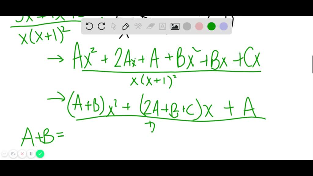solved-decompose-each-fraction-into-partial-fractions-5-x-2-9-x-3-x