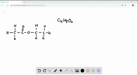 C4h8o2 Lewis Structure