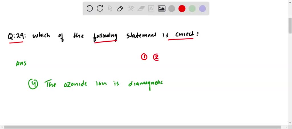 SOLVED:Which of the following statements is correct? (1) The monoxide ...