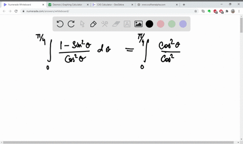 SOLVED:Evaluate the definite integral of the trigonometric function. Use a graphing utility to ...