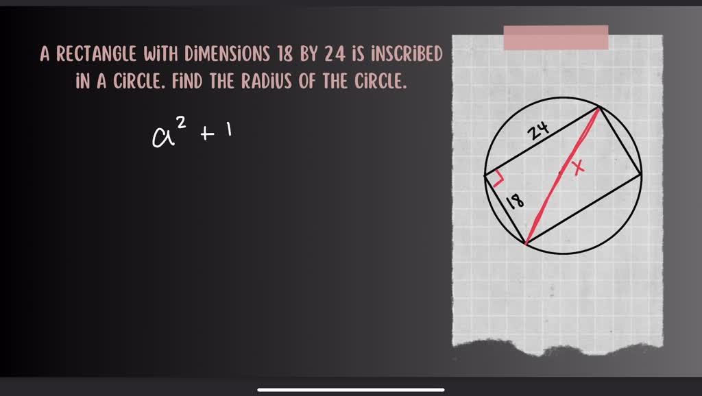 ⏩SOLVED:Problem Set B A rectangle with dimensions 18 by 24 is… | Numerade