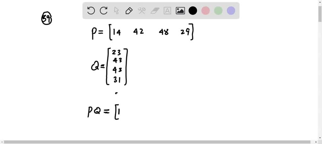 ⏩SOLVED:Give a single matrix formula that expresses the total income ...