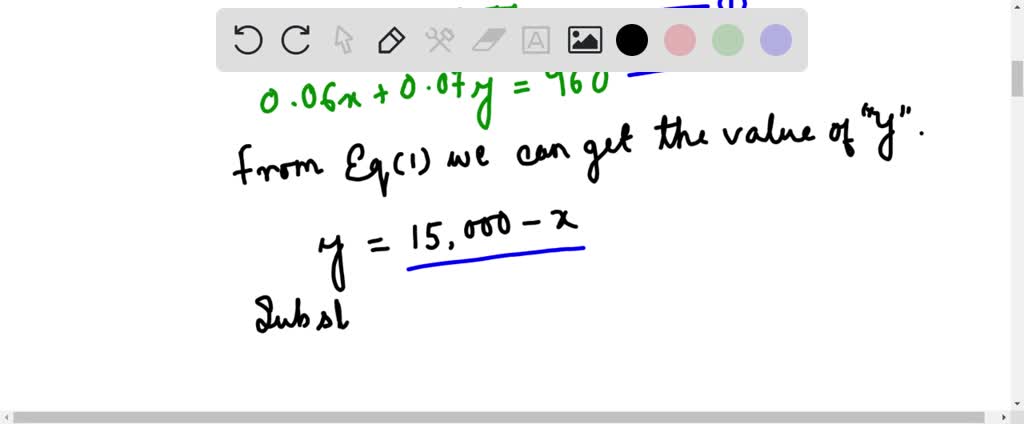 SOLVED:Solve using the five-step method. Amir Sadat receives a 15,000 ...