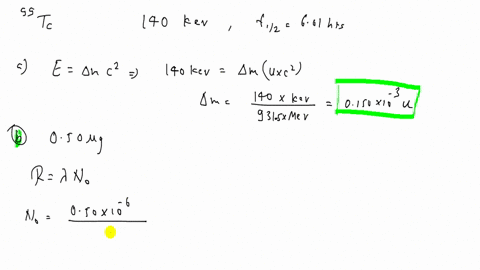 The isotope ^99 Tc^* is commonly used in several different...