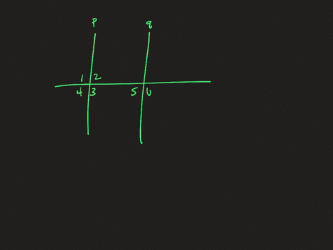 SOLVED:Use the Converse of the Corresponding Angles Postulate and the ...