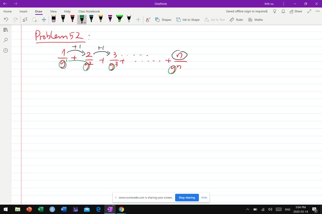 Solvedin Exercises 43 54 Express Each Sum Using Summation Notation Use 1 As The Lower Limit