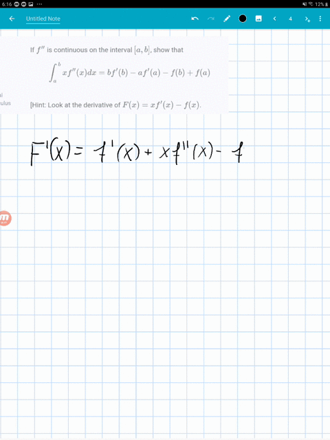 Solved If F X Is Sectionally Continuous In [a B] Prove That Int {a