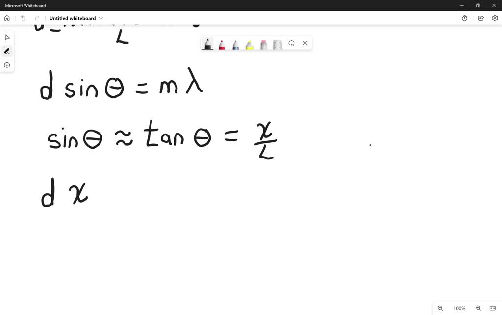 SOLVED:Suppose the interference pattern shown in Figure 18.37 is ...