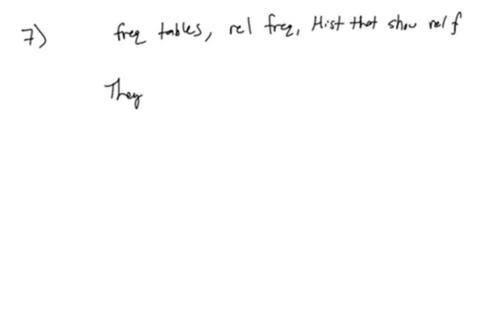 SOLVED:What are cumulative frequencies? How do you represent them ...