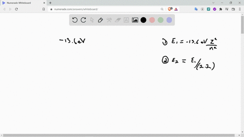Using the Bohr theory, calculate the ionization energy (in electron ...